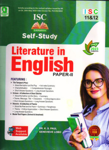 Evergreen Isc Self Study Literature In English - Paper 2 - Class 11&12: Buy Evergreen Isc Self ...