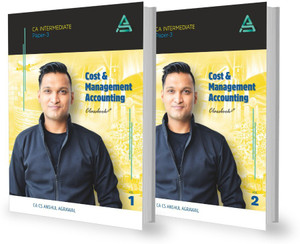 CA Intermediate Paper-3 Cost & Management Accounting New Course, Colored Classbook By CA CS ...