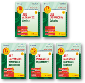 Cengage JEE ( Mains & Advanced ) Mathematics (5 Books Set )(Algebra,Calculus,Trigonometry ...