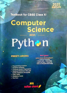 Computer Science With Python Class XI Old Used Book Buy Computer