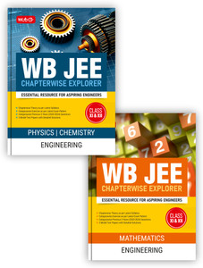 MTG WB JEE Chapterwise Explorer Physics, Chemistry & Mathematics For 2025 Exam (Set Of 2 Books ...