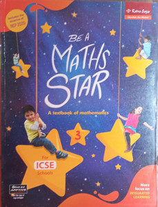 Be A Maths Star A Textbook Of Mathematics Book 3 For ICSE Students: Buy Be A Maths Star A ...