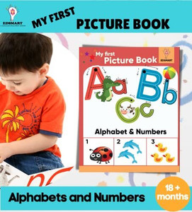 My First Picture Books For Kids - Alphabet ABC Picture Book And Numbers ...