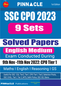 SSC CPO 2023: 9 Sets TCS PYQ Solved Papers English Medium: Buy SSC CPO 2023: 9 Sets TCS PYQ ...