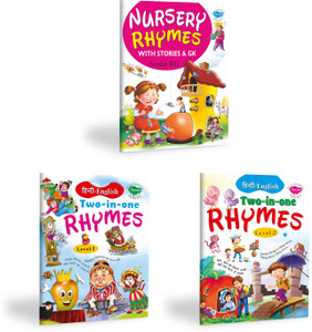 Nursery Rhymes With Stories & G.K. (Senior KG), Hindi And English Two-In-One Rhymes ( Level-1 ...