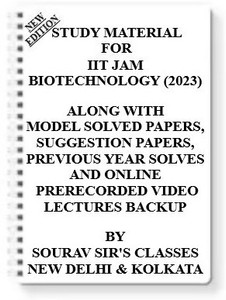 Study Material On Iit Jam Biotechnology (2023) [pack Of 4 Books] With Model Question Papers ...