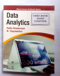 Data Analytics (Old Used Book): Buy Data Analytics (Old Used Book) by Radha Shankarmani, M ...