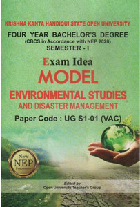 UBP- Exam Idea Model Questions And Answers On Environmental Studies And Disaster Management With ...