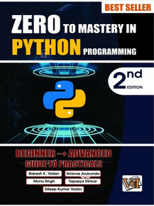 Zero To Mastery In Python Programming, Best Python Book For Beginners, This Python Book Covers A ...