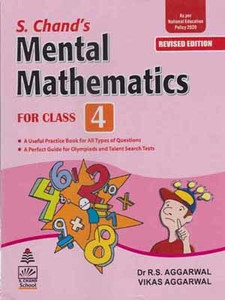 S. Chand's Mental Mathematics For Class - 4,: Buy S. Chand's Mental Mathematics For Class - 4 ...