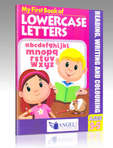 My First Book Of Lowercase Letters (Reading, Writing, Colouring): Buy ...