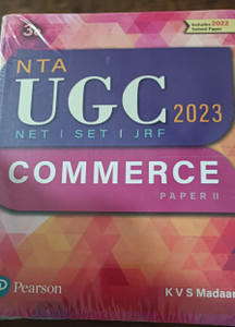 Nta Ugc Net/set/jrf: Paper Ii - Commerce |third Edition: Buy Nta Ugc Net/set/jrf: Paper Ii ...