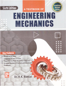A Textbook Of Engineering Mechanics: Buy A Textbook Of Engineering Mechanics by Dr. R K Bansal ...