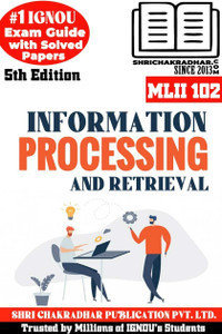 IGNOU MLII 102 Previous Year Solved Question Paper (June 2023) Information Processing and ...