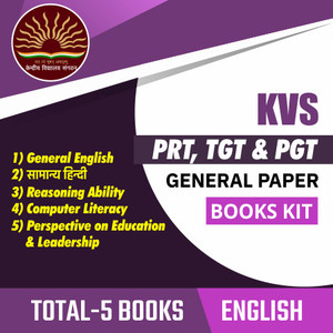 KVS PRT, TGT & PGT 2023 General Paper Books Kit (English Medium) By Adda247: Buy KVS PRT, TGT ...