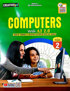 Computer With Ai 2.0 For Class 2 (Based On Windows 10 & Ms Office 2016 With Ms Office 2021 ...