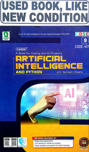 ARTIFICIAL INTELLIGENCE AND PYTHON CLASS-9 (Old Book): Buy ARTIFICIAL INTELLIGENCE AND PYTHON ...