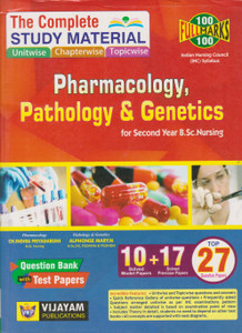 The Complete Study Material Pharmacology, Pathology & Genetics For B.Sc Nursing Second Year ...