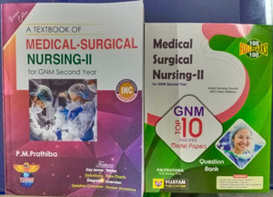 A Textbook Of Medical-Surgical Nursing-II For GNM Second Year Along With Top-10 Solved Model ...