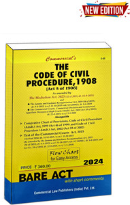The Code Of Civil Procedure, 1908 Edition 2024: Buy The Code Of Civil Procedure, 1908 Edition ...