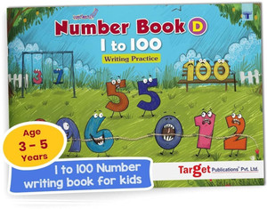 Number Writing Book - D | 1 To 100 Practice For Kids With Fun ...