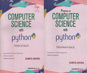 Computer Science With Python Textbook And Practical Book For Class