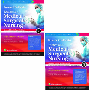 Brunner & Suddarth’s Textbook Of Medical-Surgical Nursing (2 Vol. Set) 2nd SAE: Buy Brunner ...