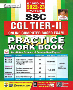SSC 2022-23 CGL Tier 2 Practice Work Book In English: Buy SSC 2022-23 CGL Tier 2 Practice Work ...