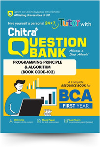 Programming Principle Algorithm Book Code Bca Semester Chitra