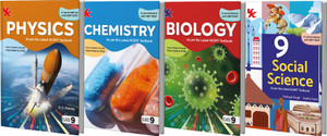 Physics, Chemistry, Biology, Social Science Book For Class 9 (Set Of 4 ...