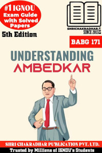 IGNOU BABG 171 Previous Year Solved Question Paper (June 2023) Understanding Ambedkar IGNOU BAG ...