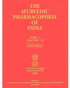 The Ayurvedic Pharmacopoeia Of India (Set Of Part I-9 And Part II-4): Buy The Ayurvedic ...