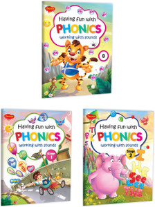 Set Of 3 School Books, Having Fun With Phonics (Stage 1), Having Fun ...