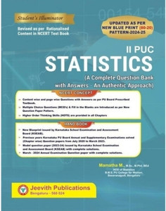 Jeevith 2nd PUC - STATISTICS - Student's Illuminator|A Complete Question Bank With Answers-An ...