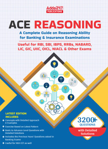 Bank Ace Reasoning - 3000+ Chapterwise Questions For Reasoning Ability By Adda247: Buy Bank Ace ...