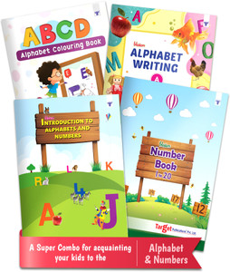ABC Alphabet Learning Books For Kids | Practice Numbers Writing 1-20 ...