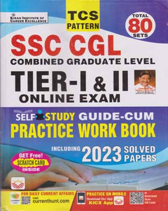Ssc Cgl Combined Graduate Level Tier-1 & 2, [including 2023 Solved Papers (Total 80 Sets): Buy ...