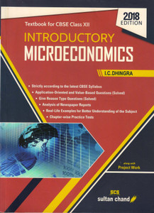 SULTAN CHAND INTRODUCTORY MICROECONOMICS Textbook For CBSE Class - 12 Along With Project Work ...