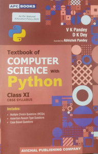 Apc Textbook Of Computer Science With Python - Class 11 (Cbse Syllabus): Buy Apc Textbook Of ...