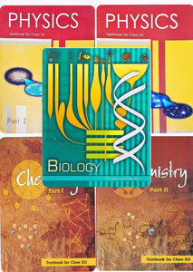 NCERT Textbooks For Class 12th (PCB) - Physics Part 1&2, Chemistry Part 1&2 And Biology - Set Of ...