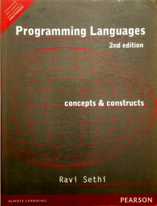 Programming Languages Concepts Constructs Old Book Buy Programming