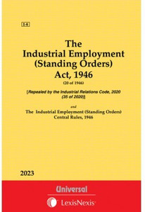 Industrial Employment (Standing Orders) Act, 1946 Along With Rules ...