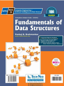 Fundamentals Of Data Structures For SPPU Sem 3 Computer Engineering
