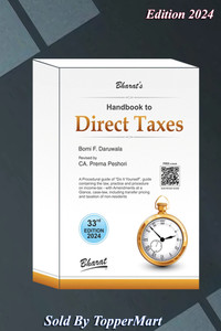 Handbook To Direct Taxes 33rd Edition 2024: Buy Handbook To Direct Taxes 33rd Edition 2024 by CA ...