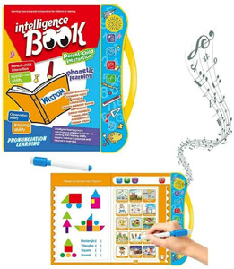 Intelligence Book | Interactive Children Book-Musical English Educational Phonetic Learning Book ...