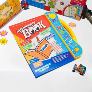 Intelligence Book | Interactive Children Study Book-Musical English Educational Phonetic ...