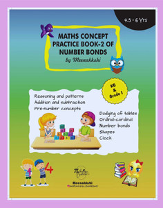 Math Concept Practice Book-2 Of Number Bonds For Ukg/ Kg2/ Kindergarten ...