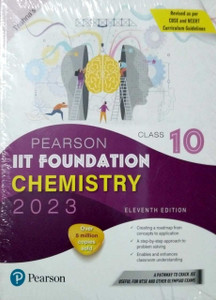 Pearson IIT Foundation Chemistry Class 10, Revised As Per CBSE And ...