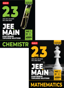 MTG 23 Years JEE MAIN Chapterwise Topicwise (2024-2002) Previous Years Solved Question Papers ...