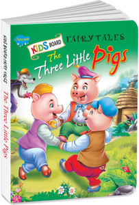 The Three Little Pigs | Fairy Tales Story Board Books For Kids: Buy The ...
